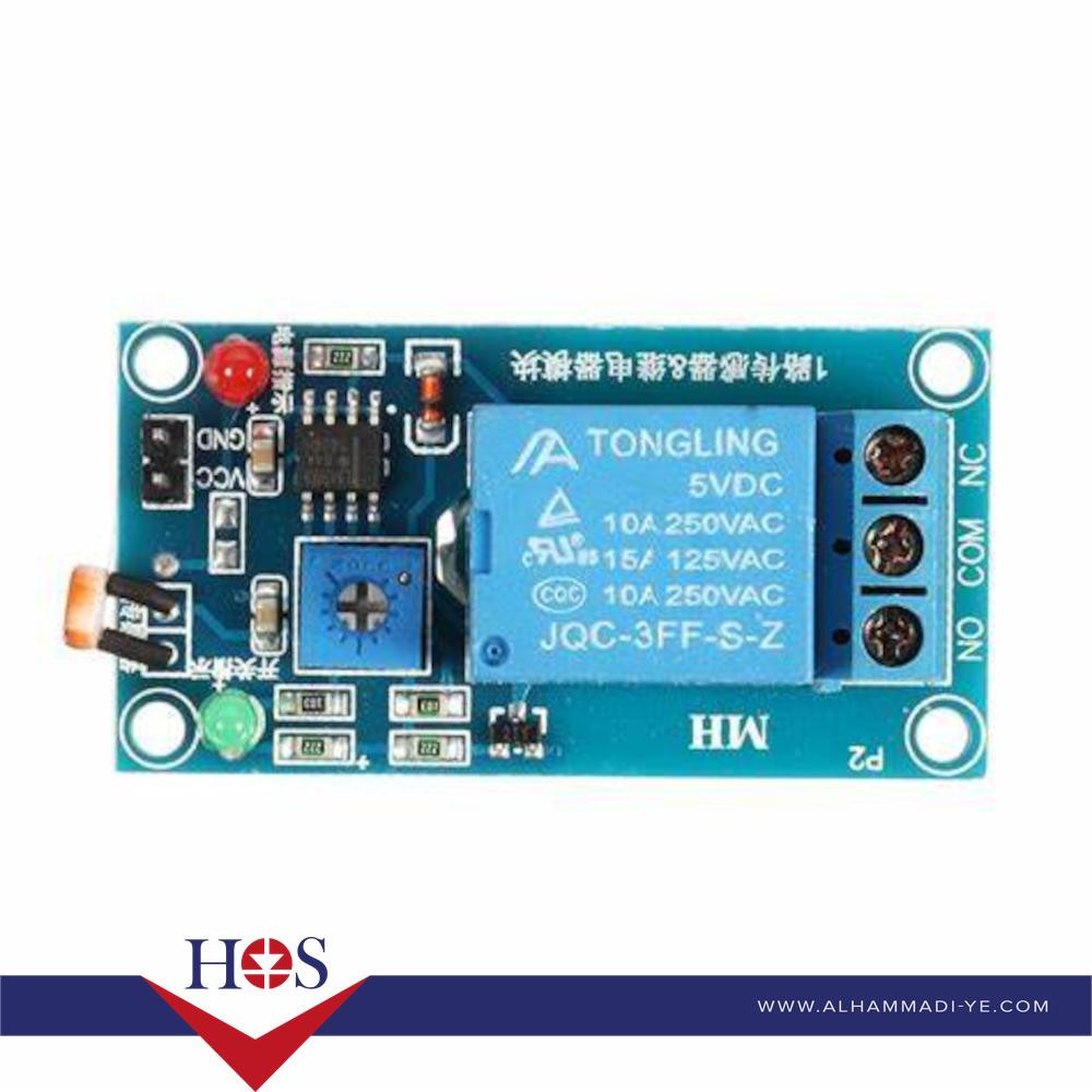 Photosensitive resistance sensor module relay combined light وحدة حساس ...